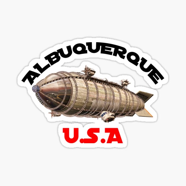 "Albuquerque Balloon Fiesta" Sticker for Sale by star-boutique | Redbubble