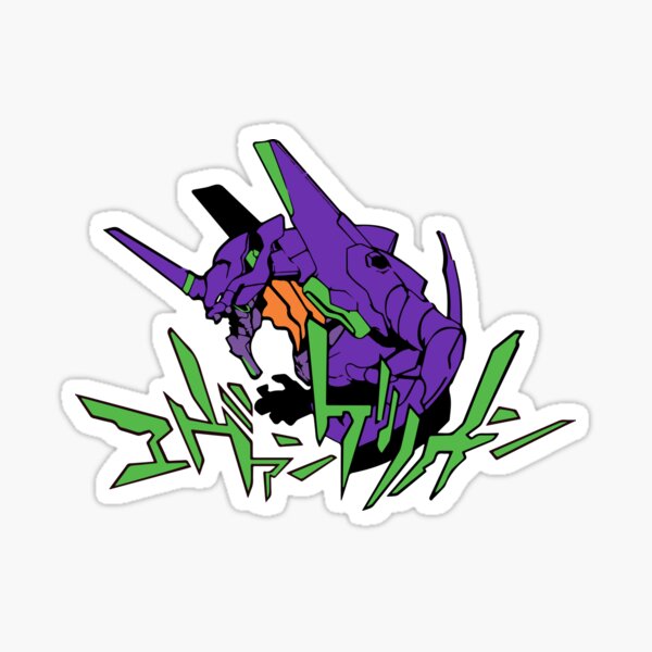 "Eva 01" Sticker for Sale by Rankeaocm | Redbubble