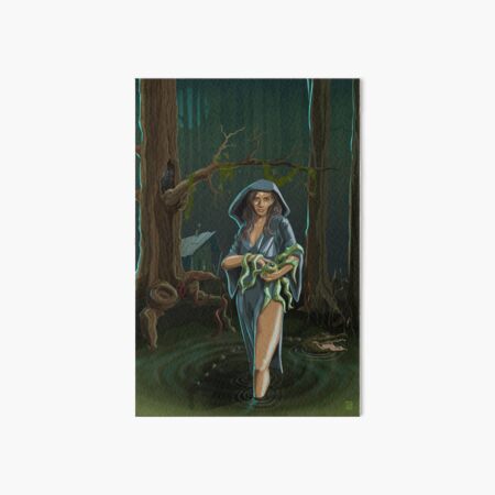 "Swamp Witch" Art Board Print for Sale by HendricksonDraw | Redbubble