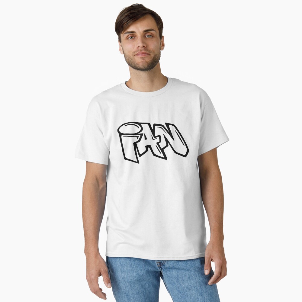 "Ian - Graffiti Name Design" Sticker for Sale by NameThatShirt | Redbubble