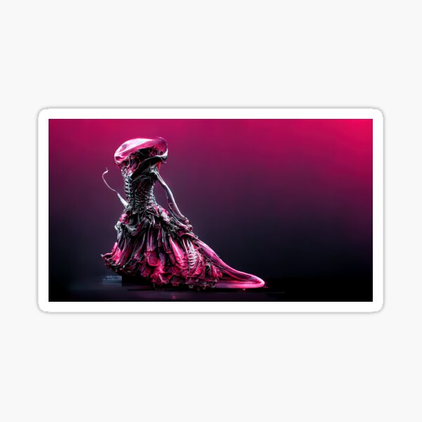 "Xenomorph" Sticker for Sale by AICustomArt | Redbubble