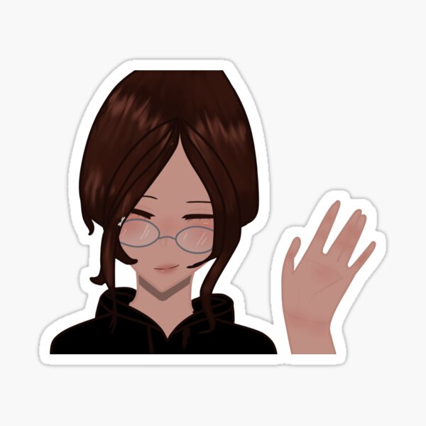 " Say Hi!" Sticker for Sale by BASILICO | Redbubble