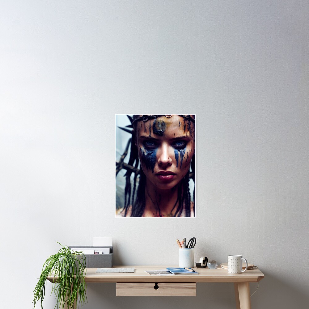 " Viking Woman Warrior Princess – Female Portrait Of A Viking Woman ...