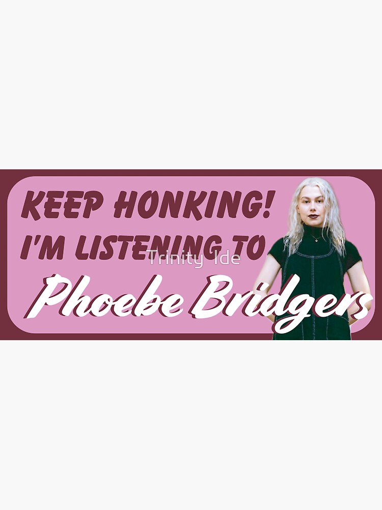 "Phoebe Bridgers Bumper Sticker" Sticker for Sale by trinityide | Redbubble