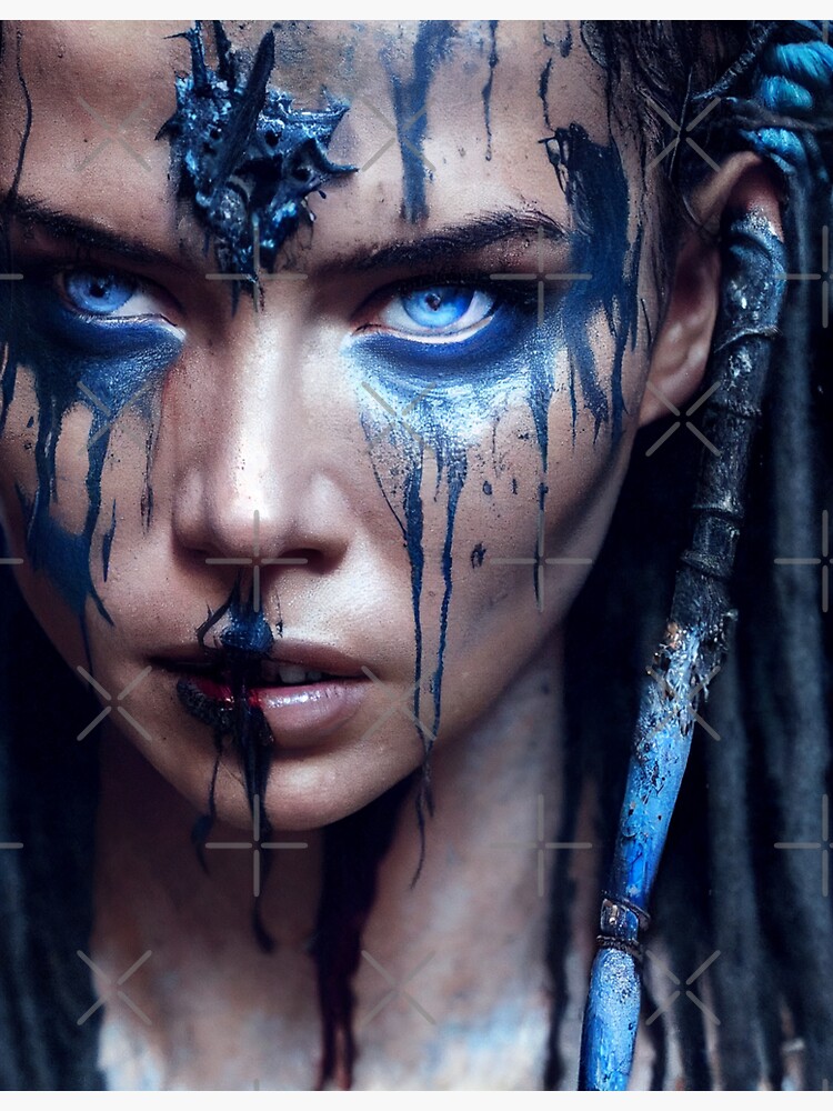 "Viking Woman Warrior Princess – Female Portrait Of A Viking Woman ...