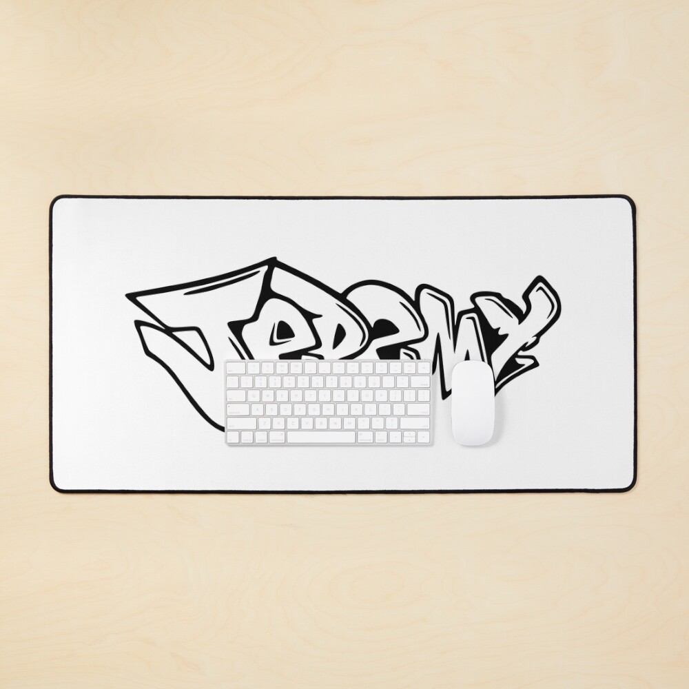 "Jeremy - Graffiti Name Design" Sticker for Sale by NameThatShirt ...