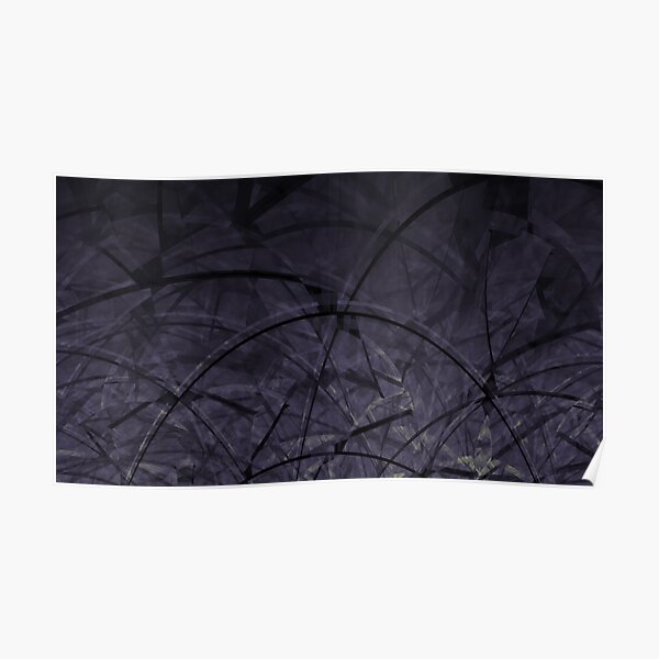 "Dusty Crosses Fractal Artwork" Poster for Sale by UnholyFractals ...