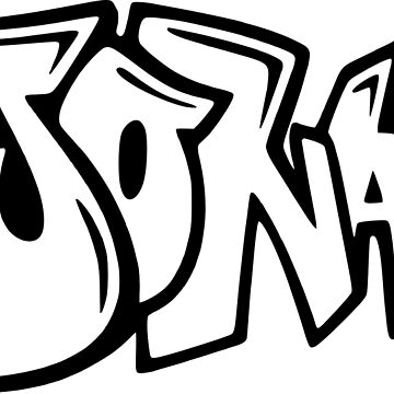 Poster for Sale mit "Jonas - Graffiti-Namensdesign" von NameThatShirt ...
