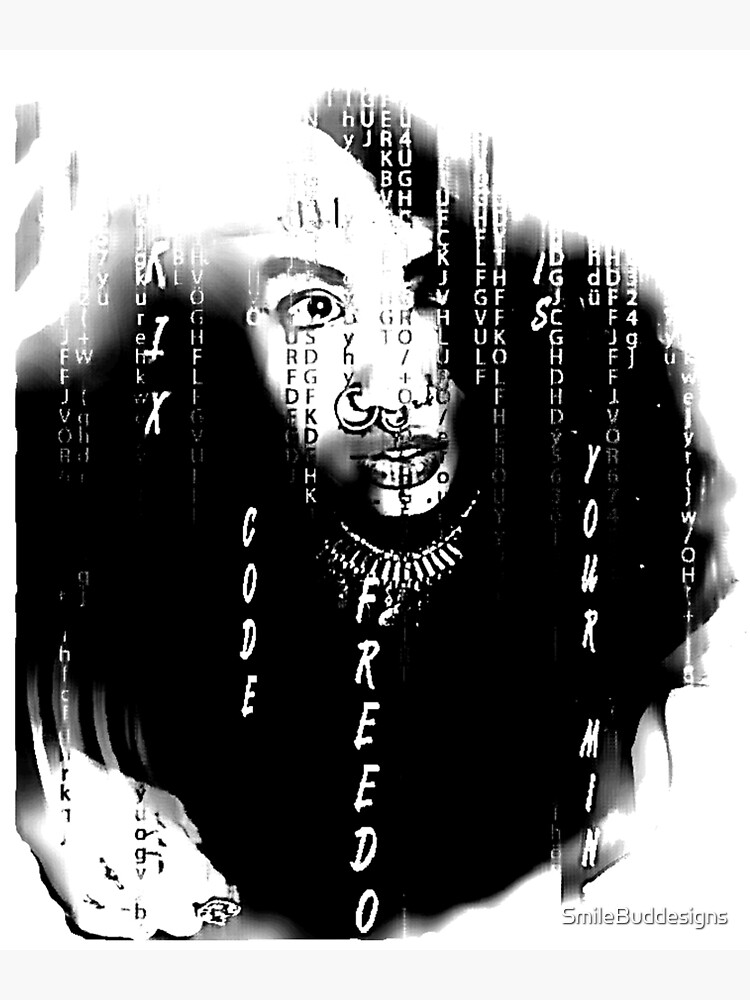 "Matrix code freedom is your mind" Poster for Sale by SmileBuddesigns ...