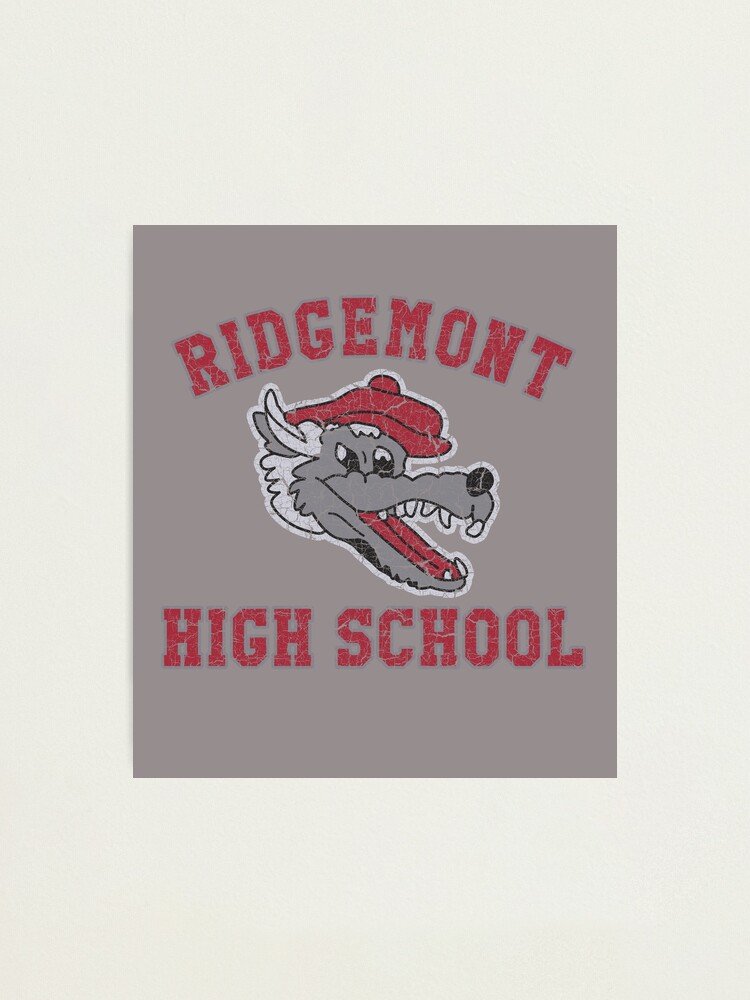 "Ridgemont High School" Photographic Print by ImSecretlyGeeky | Redbubble