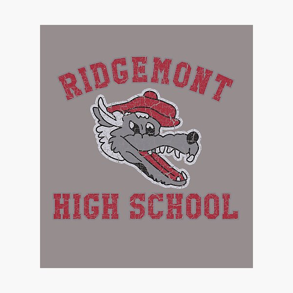 "Ridgemont High School" Photographic Print by ImSecretlyGeeky | Redbubble