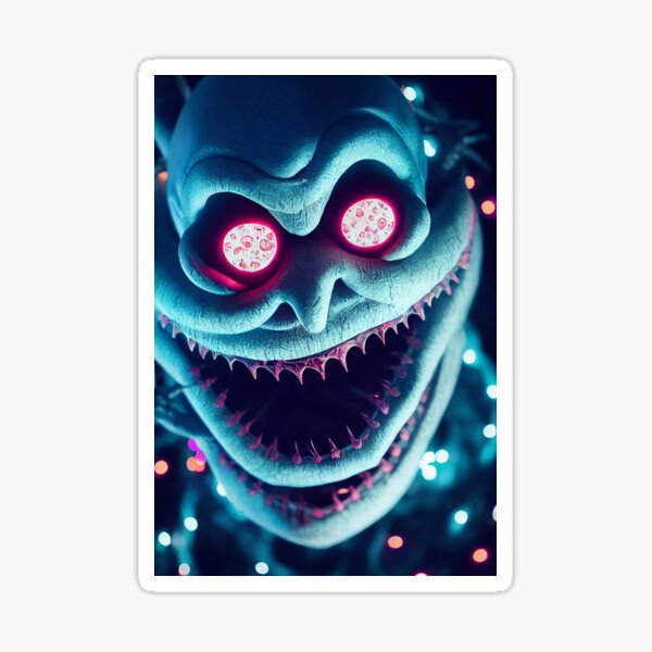 "Mister Nightmare" Sticker for Sale by KungFuChaos | Redbubble