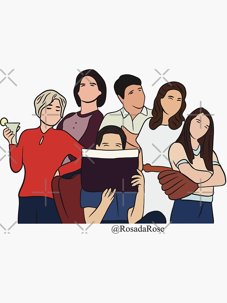 "Young Sheldon #1b" Sticker for Sale by Rosadarose | Redbubble