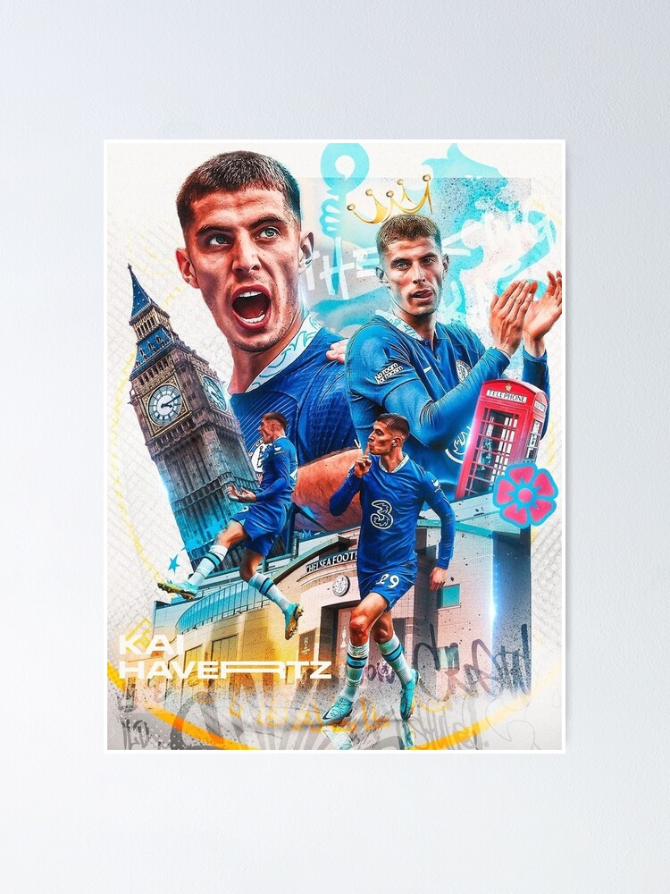 "KAI HAVERTZ CELEBRATION" Poster for Sale by Baptise-Hayden | Redbubble