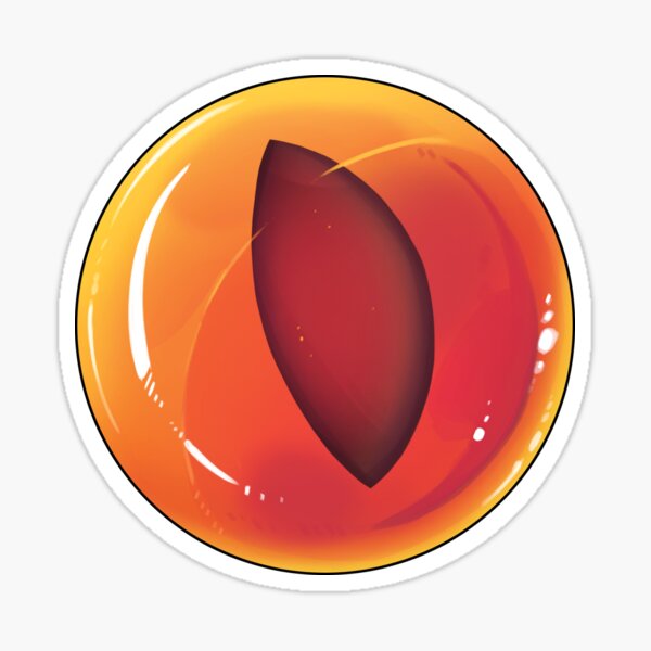 "Cat's Eye (big pupil)" Sticker for Sale by GreekCeltic | Redbubble