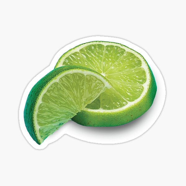 "Fresh Lime Sticker" Sticker for Sale by folfol | Redbubble