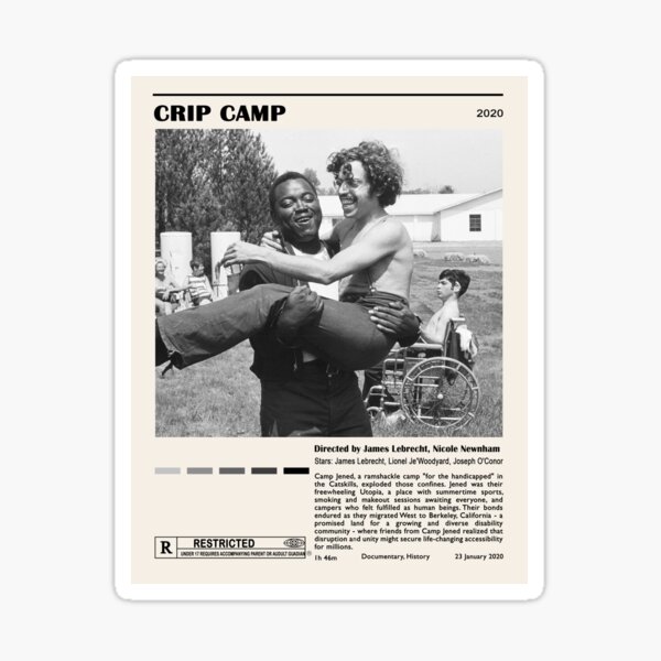 "Crip Camp" Sticker for Sale by HartGreer | Redbubble