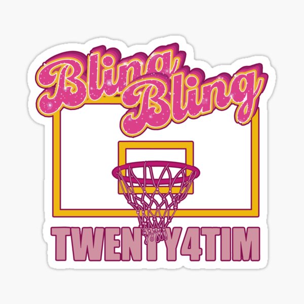 "TWENTY4TIM - BLING BLING" Sticker for Sale by angkh | Redbubble