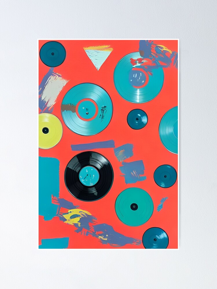 "Retro Vinyl Design " Poster for Sale by Jrw-Design | Redbubble