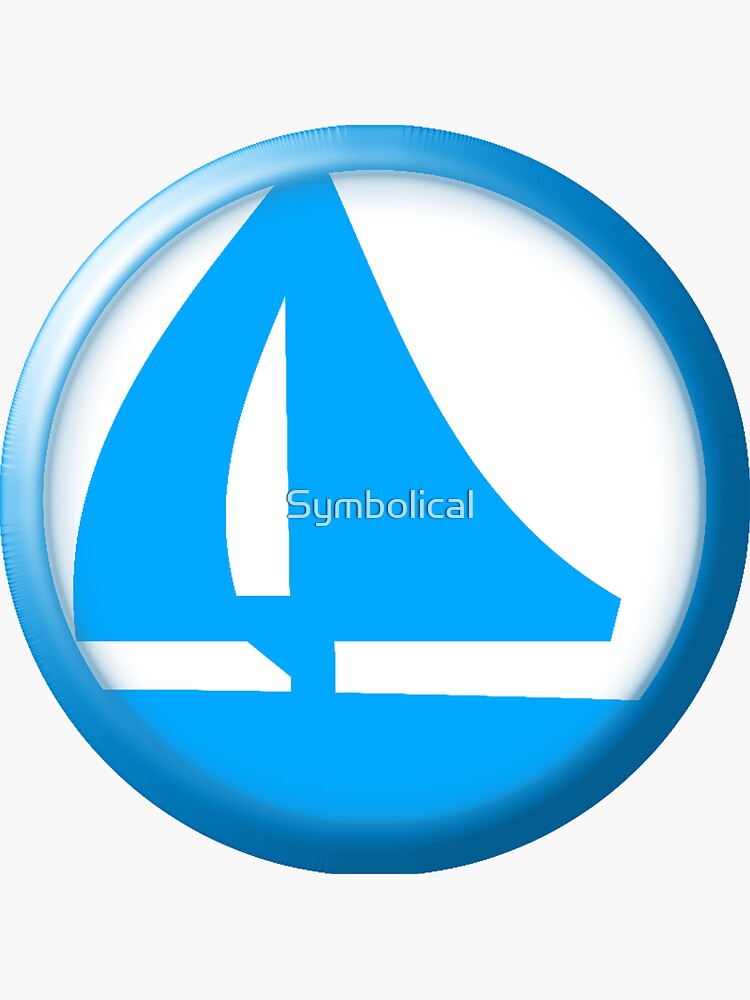 "Marina Symbol" Sticker by Symbolical | Redbubble