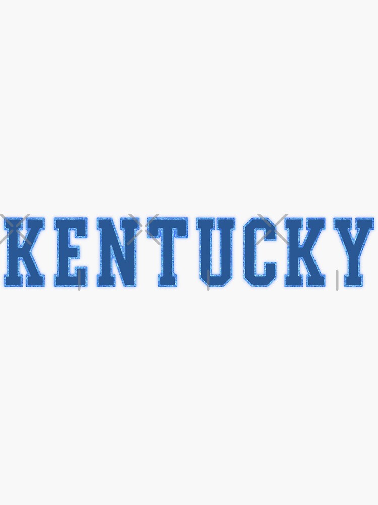 "University of Kentucky" Sticker for Sale by missavaw | Redbubble