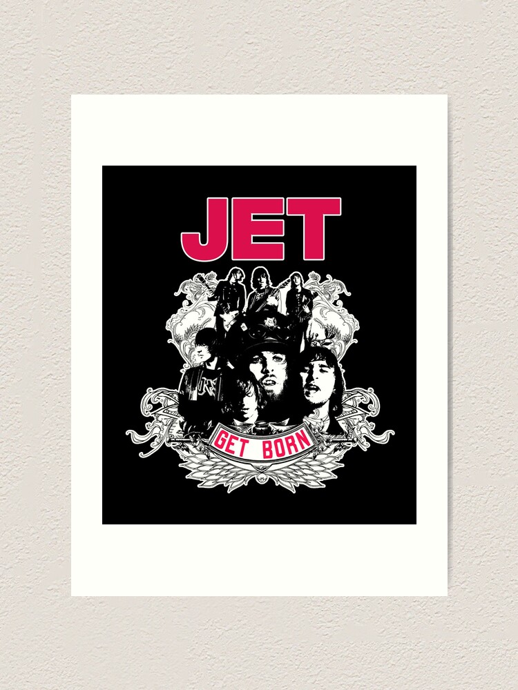 "Jet - Get Born album cover. Classic design for the legendary album ...