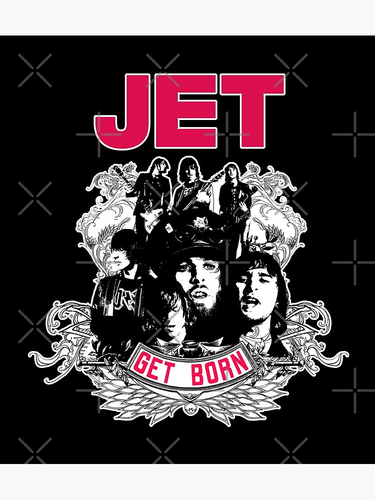 "Jet - Get Born album cover. Classic design for the legendary album ...