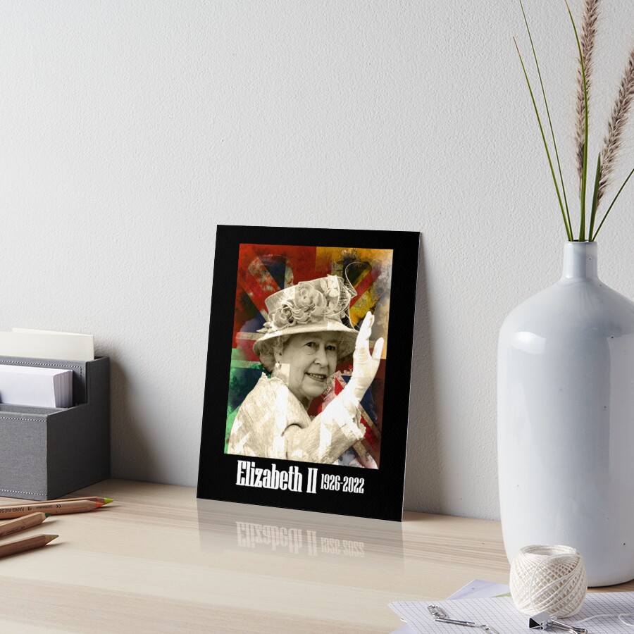 "queen elizabeth" Art Board Print for Sale by rislenmiku | Redbubble