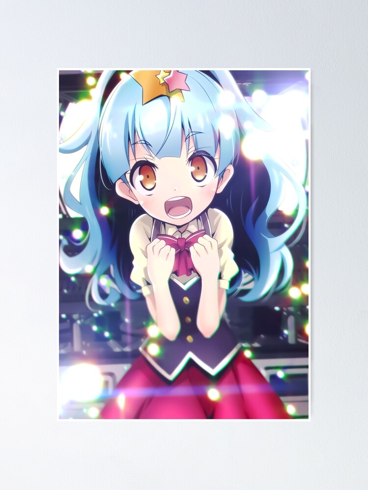 Lily Hoshikawa Zombieland Saga Design Fanart Poster For Sale By Antioneart Redbubble