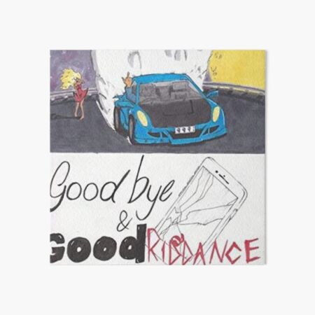 "Goodbye & Good Riddance Album Cover Art" Art Board Print for Sale by ...