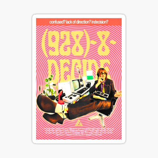 "Djo On Tour" Sticker for Sale by anissendong | Redbubble