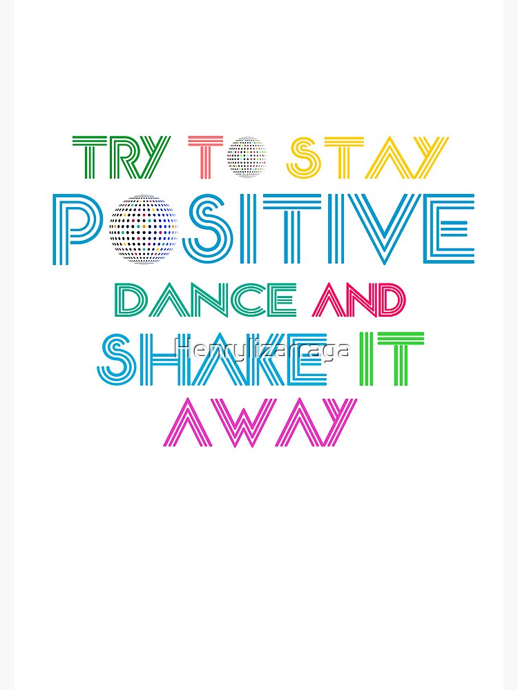Cuaderno de espiral «Mantente positivo, Frases de arte pop, Frases ...