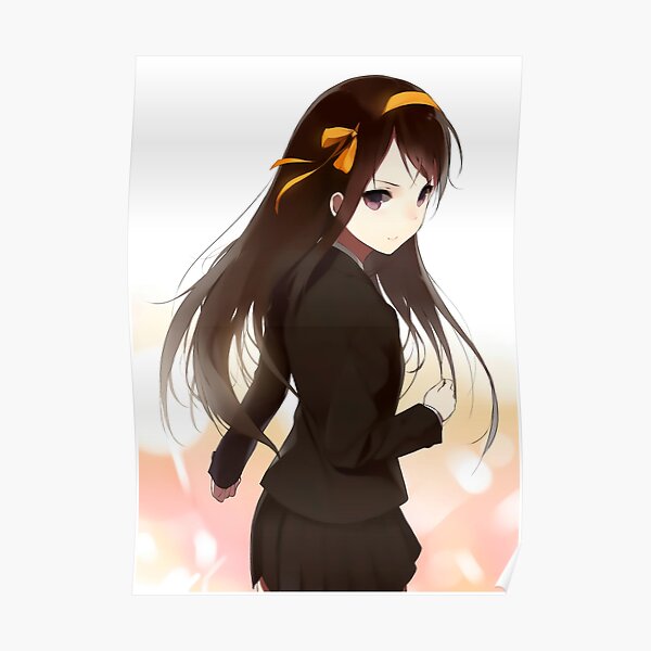 Póster «Haruhi Suzumiya La melancolía de Haruhi Suzumiya Design Fanart ...