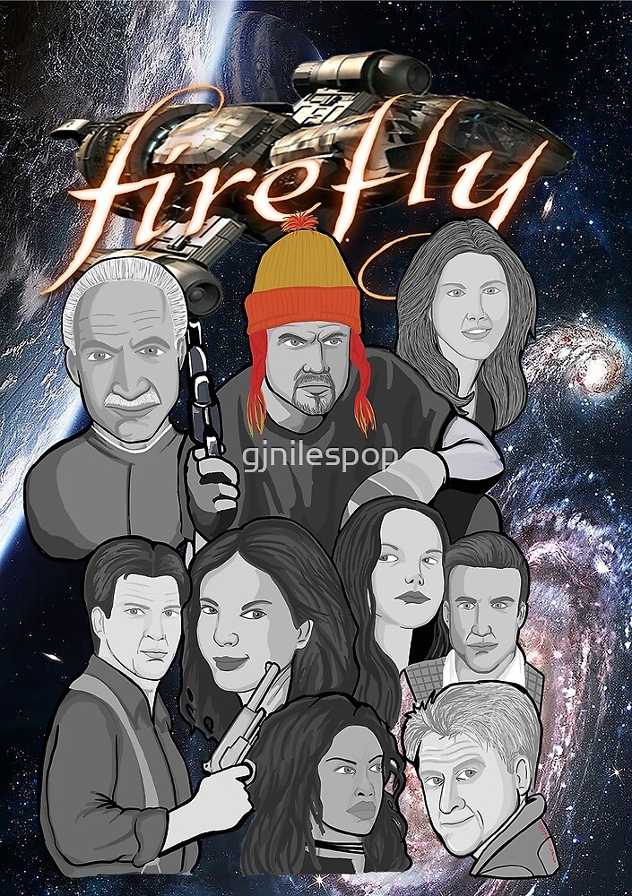 "Firefly crew collage" by gjnilespop | Redbubble
