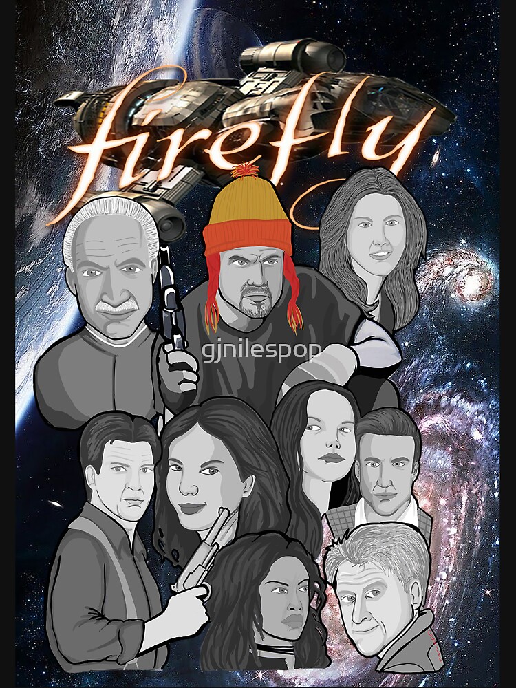"Firefly crew collage" T-shirt by gjnilespop | Redbubble