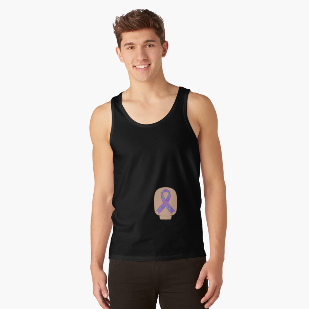 "Ostomy bag with Awareness Ribbon " Sticker for Sale by CaitlynConnor ...