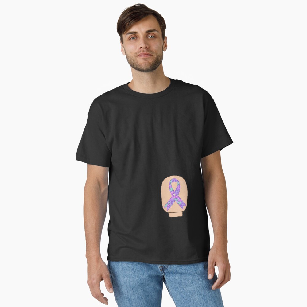 "Ostomy bag with Awareness Ribbon " Sticker for Sale by CaitlynConnor ...