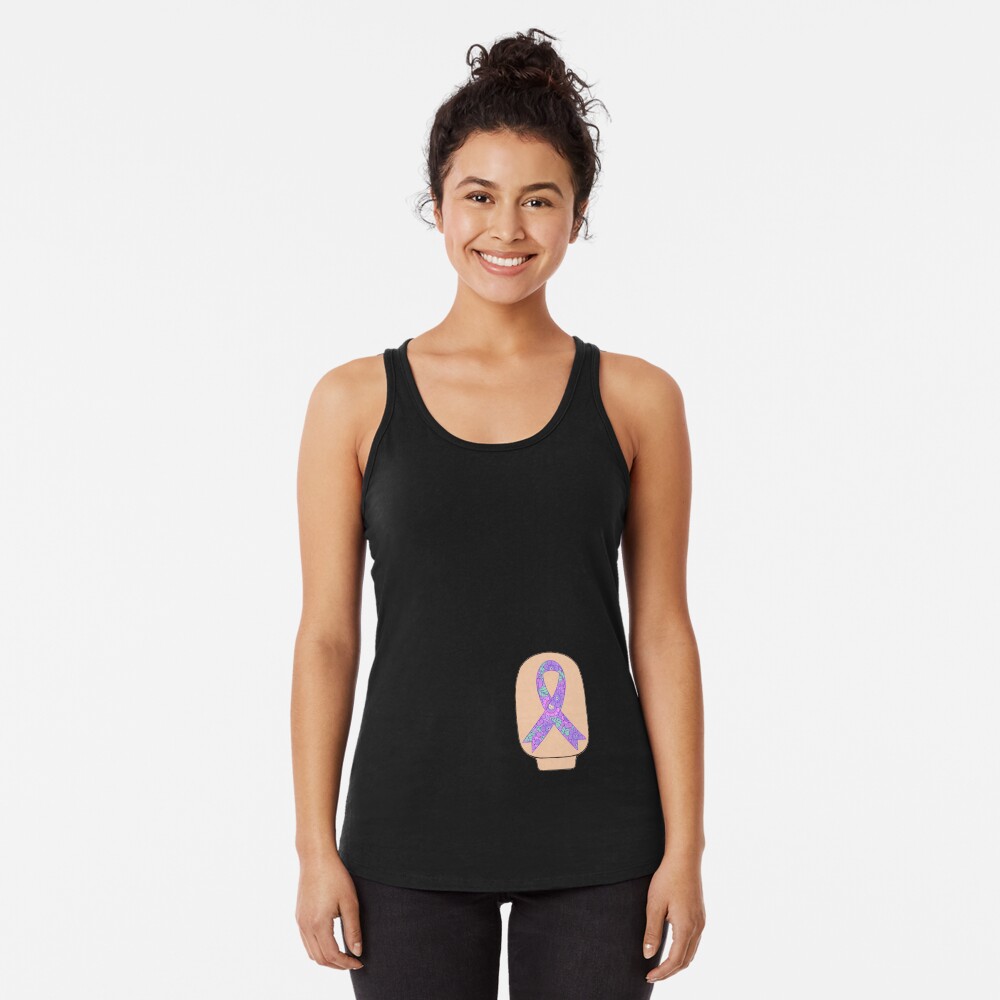 "Ostomy bag with Awareness Ribbon " Sticker for Sale by CaitlynConnor ...