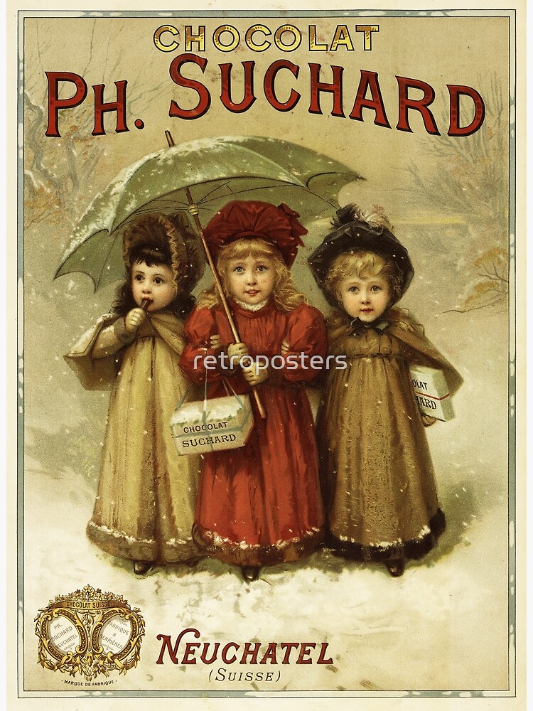 Impression photo « CHOCOLAT PH SUCHARD Neuchâtel Suisse Confiserie ...