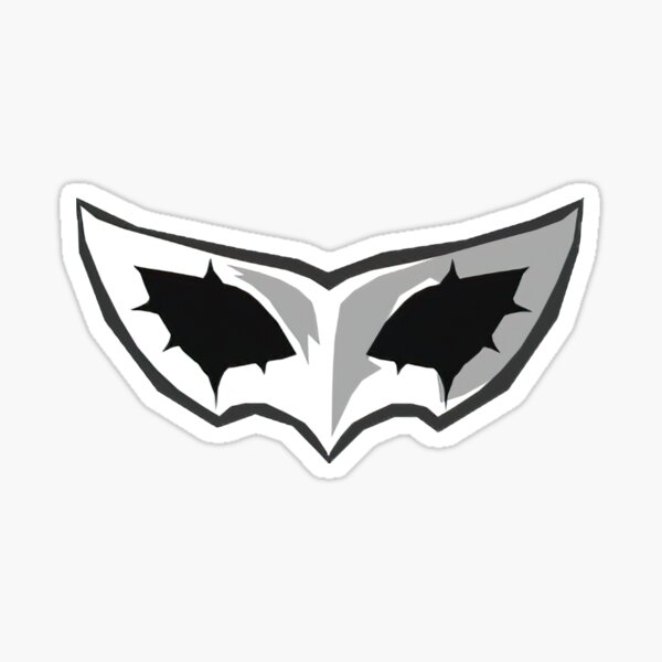 "Joker's Mask - Persona 5" Sticker for Sale by DucDreamer | Redbubble