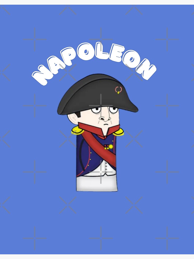 "Napoleon oversimplified design is a simple modern design." Poster for ...