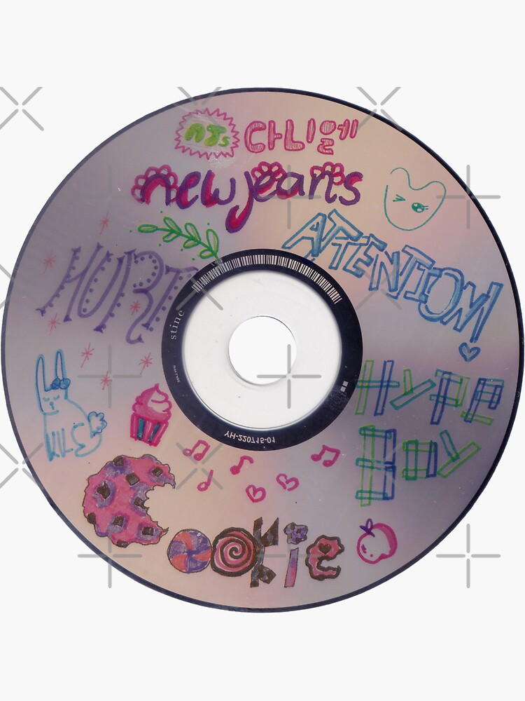 "DANIELLE Version NewJeans CD" Sticker for Sale by xenocene | Redbubble