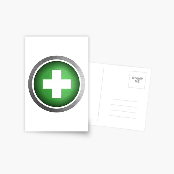 "Healer symbol" Postcard for Sale by CGWolf13 | Redbubble