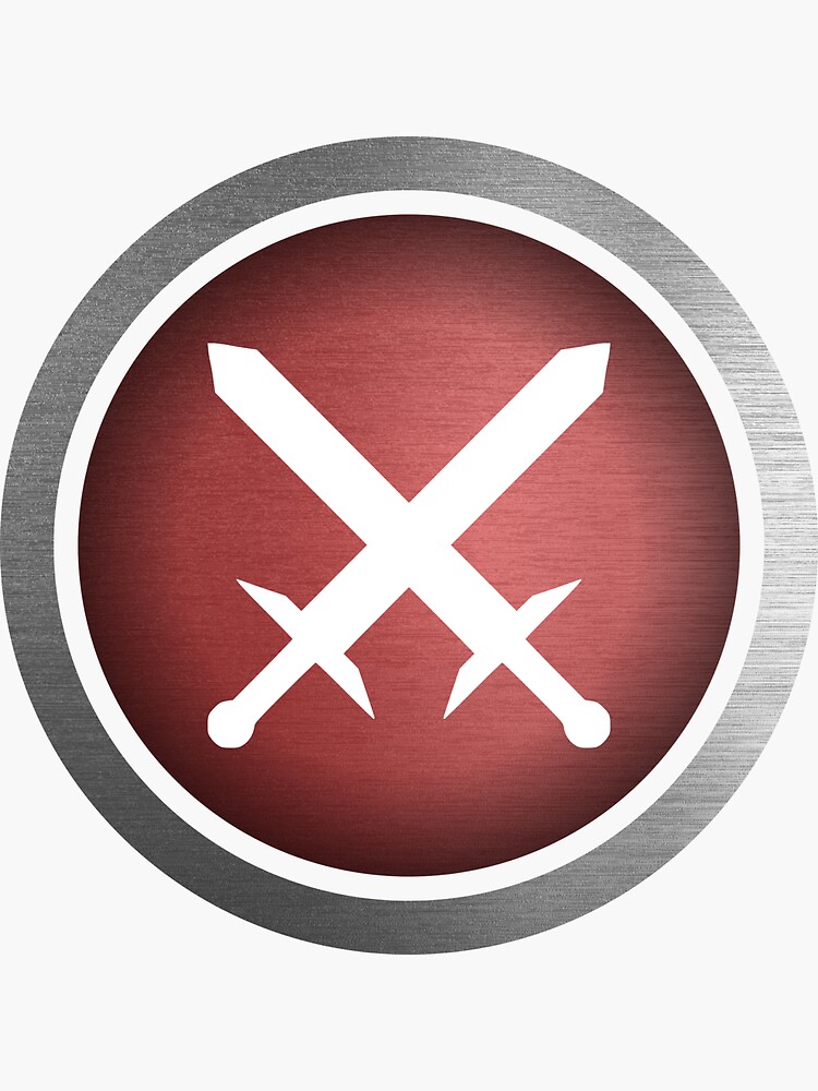 "DPS Symbol" Sticker for Sale by CGWolf13 | Redbubble