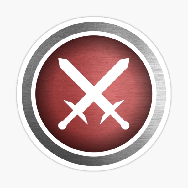 "DPS Symbol" Sticker for Sale by CGWolf13 | Redbubble