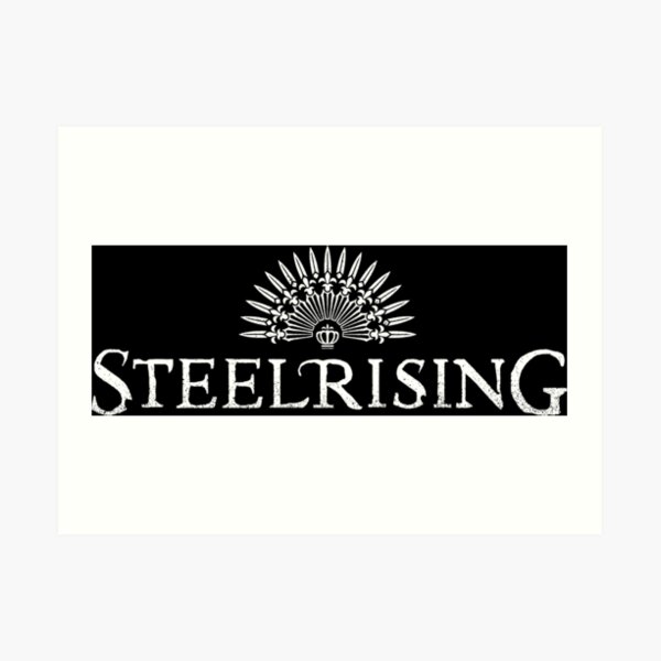 "Steelrising logo" Art Print for Sale by JCBA | Redbubble