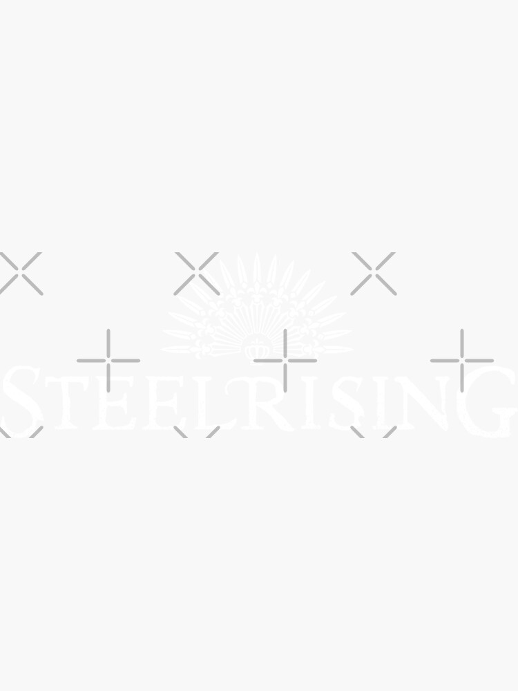 "Steelrising logo" Sticker for Sale by JCBA | Redbubble