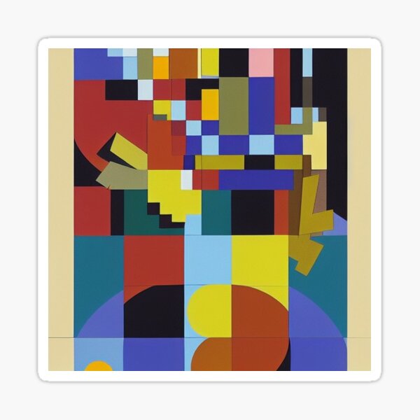 "Patchwork wool" Sticker for Sale by Nhemy | Redbubble