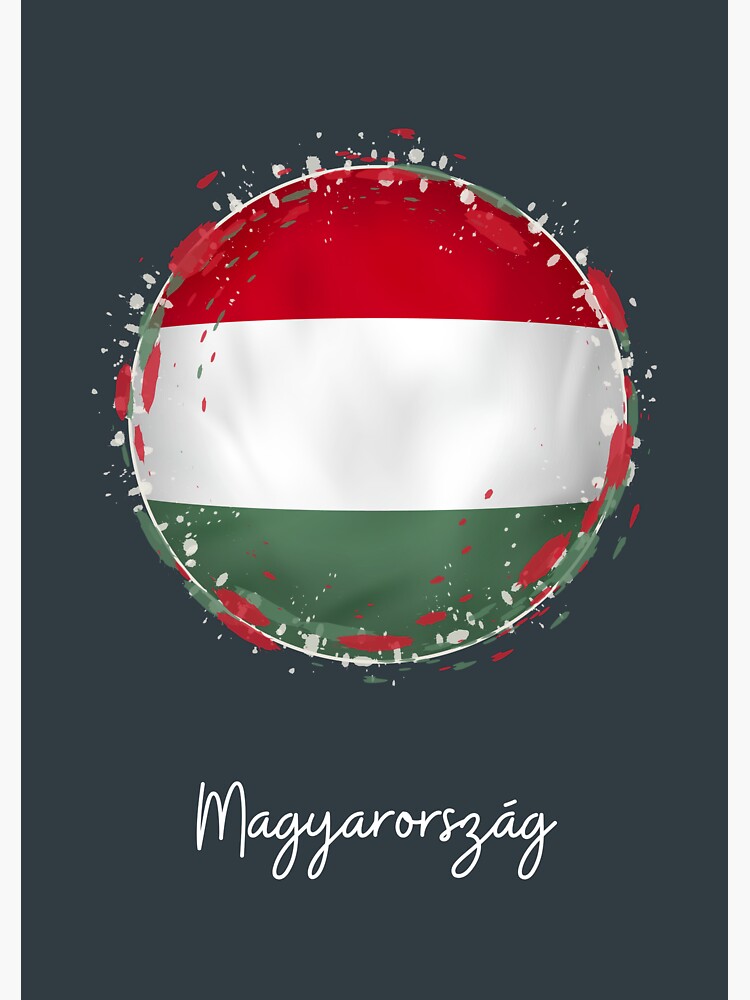 "Magyarország (Hungary in Hungarian language) Hungarian flag " Sticker ...