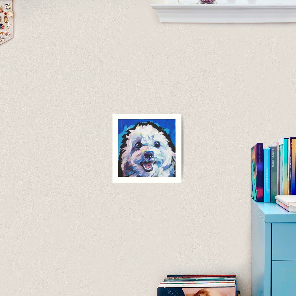 "Fun Cavachon Dog bright colorful Pop Art" Art Print for Sale by ...